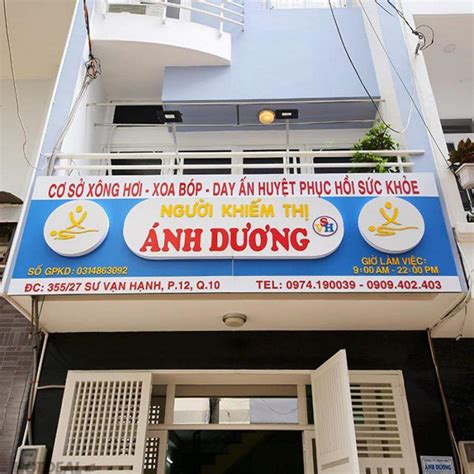 Top 8 Địa Chỉ Massage Người Khiếm Thị Uy Tín Lành Mạnh Tại Thành Phố