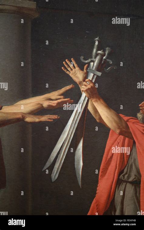 Oath Of The Horatii 1784 By Jacques Louis David 1748 1825