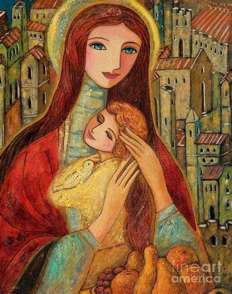 Ancient Mother And Son By Shijun Munns