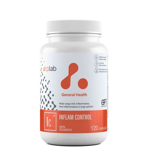 Atp Lab Inflam Control 120 Capsules Shop Santé
