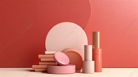 브랜딩 및 제품 프리젠테이션을 위한 완벽한 3d 렌더링 일러스트레이션 배경 추상 화장품 연단 화장 배경 연단 배경 완벽한 배경 이미지 Hd 화장 연단 완벽한