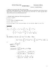HW4 Solution To All Problems ECCE 203 Winter 20144 University Of Alberta HOMEWORK 4 Instructor