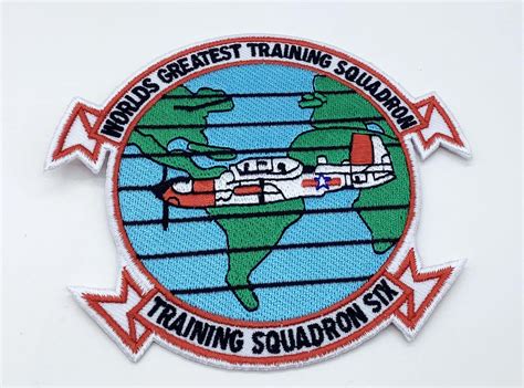 Vt 6 Squadron Patch With Hook And Loop Squadron Nostalgia