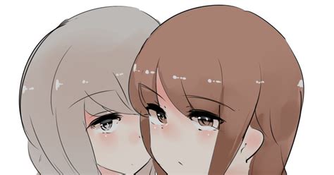 ガールズandパンツァー エリみほ カルティナのイラスト Pixiv