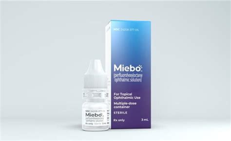 Miebo Approved To Treat Signs And Symptoms Of Dry Eye Disease