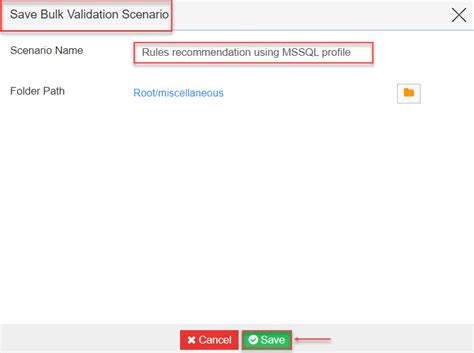 enable rule recommendation in bulk data validation rightdata