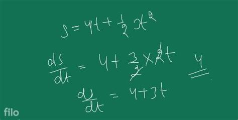 JEE MAIN ADVANCED Single Correct Choice Type 1 Given That S 4t 21 3t