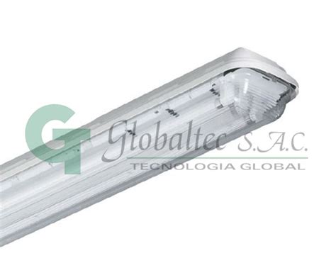 KIT LUMINARIA HERMETICA IP65 INDIKO TCW063 PHILIPS 2X36W INCLUYE
