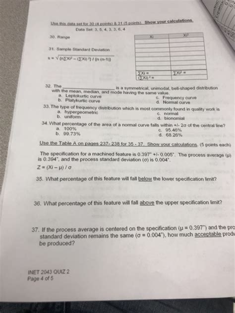 Solved Presentation Of Data Is Called C Statistics D Chegg