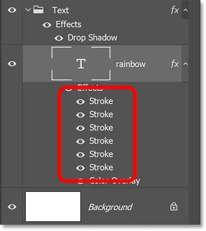 A Better Way To Add Multiple Strokes To Text In Photoshop