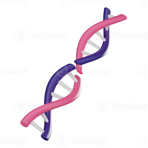 Scientific Medical Spiral Genetic Dna For Science And Research Projects 3d Render 45944912 Png