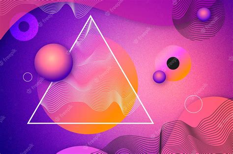 Premium Vector Gradient Abstract Wireframe Background