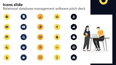Icons Slide Relational Database Management Software Pitch Deck Ppt