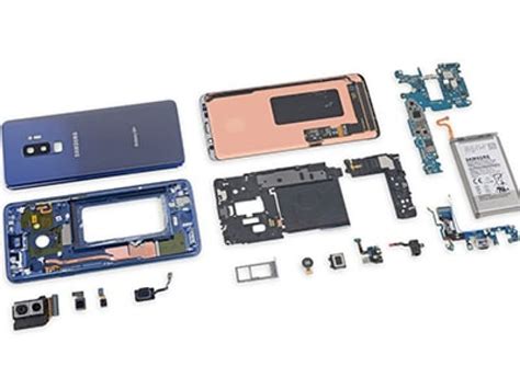 Инструкции по разборке и ремонту Samsung Galaxy S9+