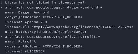 Generate License Document With License Tool Plugin