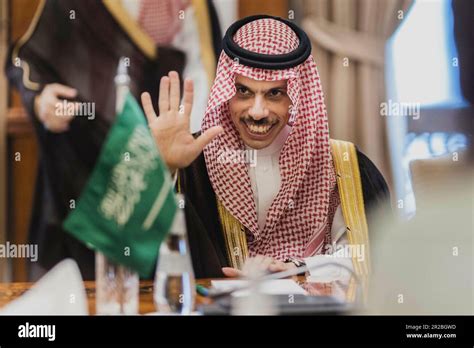 Jeddah Saudi Arabien 15th May 2023 Prince Faisal Bin Farhan Al Saud