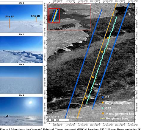 Figure 1 From Snow Depth Estimation On Lead Less Landfast Ice Using Cryo2ice Satellite