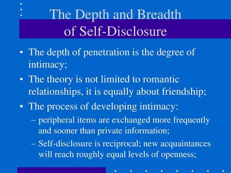 Social Penetration Theory Ppt Download