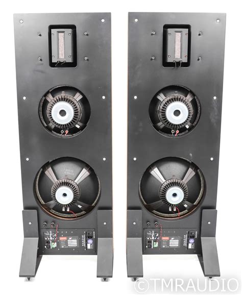 Spatial Audio X3 Open Baffle Powered Floorstanding Speakers X 3 Maple