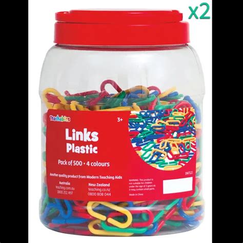 Teachables Plastic Links Small Pack Of 1000