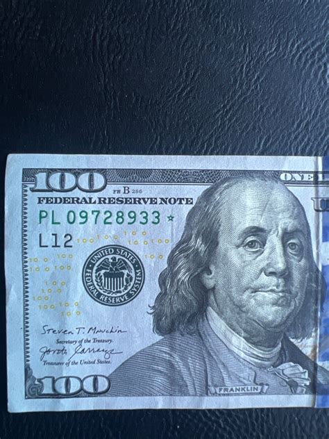 Series 2017a Us One Hundred Dollar Bill Star Note 100 San Francisco