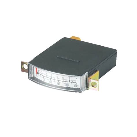 Panel Mount 0 60psi Rectangular Air Pressure Gauge