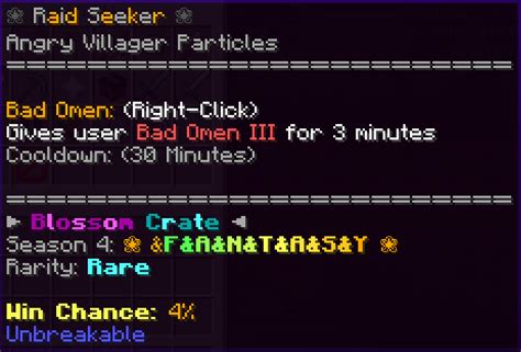 Raid Seeker Blossomcraft Wiki Fandom