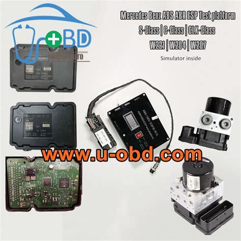 Car Esp Abs Module Diagnose Bench Tester Mercedes Benz Abr Abs Test Platform Mercedes Benz