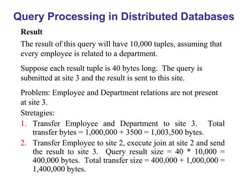 Distributed Database Management System Ppt