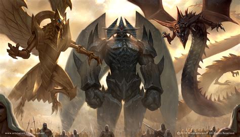 Osiris The Sky Dragon The Winged Dragon Of Ra And Obelisk The