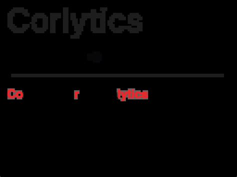 Corlytics Regulation Actioned