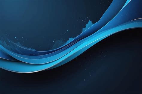 Premium Photo Background Biru Keren Dan Kosong Abstract Untuk