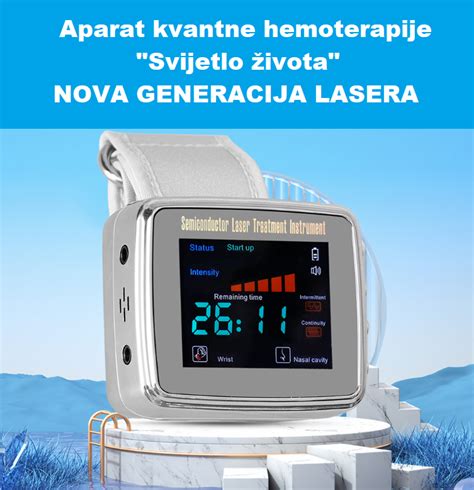 Aparat za kvantnu hemoterapiju Svijetlo života molekulazdravlje eu