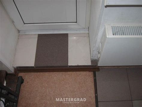 Плитка на порог балкона 71 фото