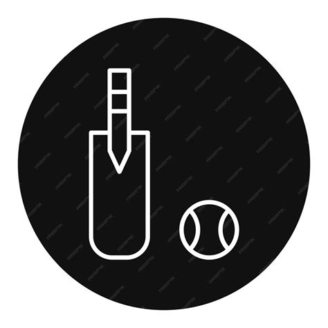 Premium Vector Cricket Vector Illustration