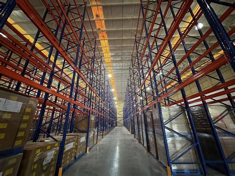Automatic Warehouse Storage Mezzanine Cantilever Teardrop Shelf Metal
