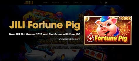 JILI Fortune Pig Slot Bagong Laro Ng JILI Slot Games 2023 At Slot Game