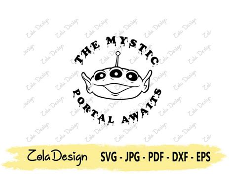 The Mystic Potal Awaits Svg Toy Story Svg Toy Story Quote Svg Funny