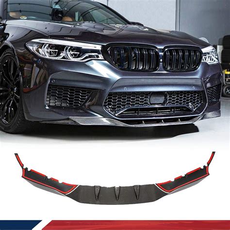 Bmw F90 M5 Rw Signatures Carbon Fiber Front Lip Spoiler 51 Off