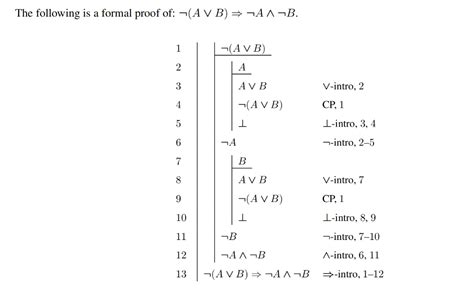 provide formal proof for the following using