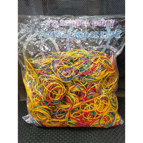 Goma Rubber Bands Ring Lastiko Multi Color Assorted Color 1 Kilo [1kg