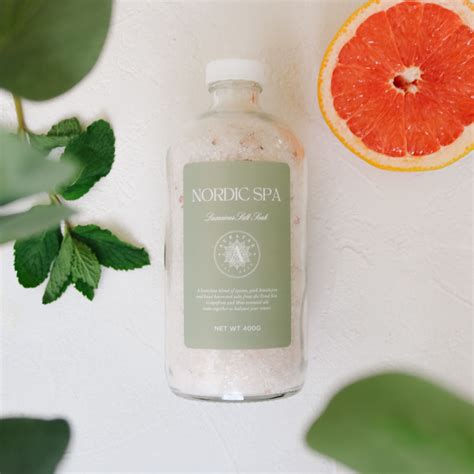 Nordic Spa Salt Soak Auratae Lifestyle