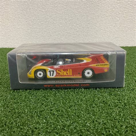 【未使用】新品 未使用品 Spark スパーク 1 43 Porsche ポルシェ 962c Shell Lm ルマン 24h 2nd