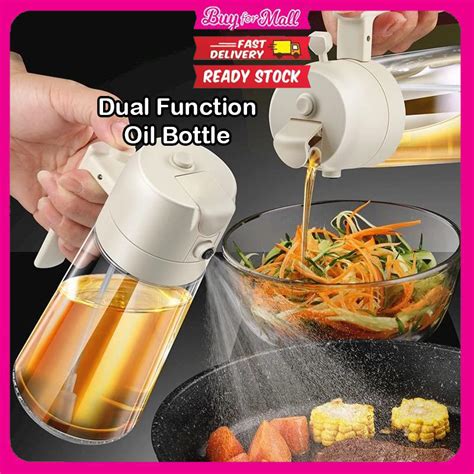 Multifunction Glass Oil Bottle Outdoor Bbq Olive Oil Spray Diffuser
