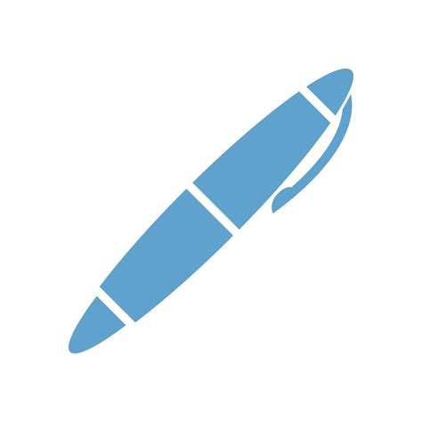 Premium Vector Pen Icon Vector Template Illustration Design