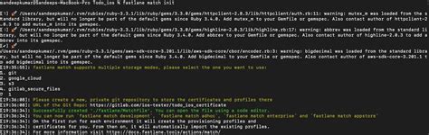Ios Intégration Cicd Via Fastlane Et Firebase à Laide De Gitlab