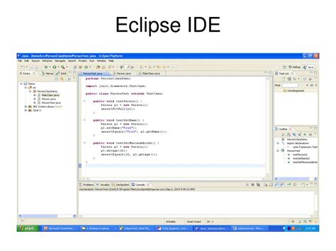 PPT Eclipse Integrated Development Environment PowerPoint Presentation ID