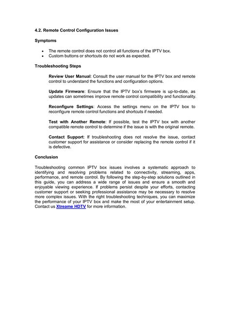 Troubleshooting Common IPTV Box Issues A Step By Step Guide Pdf