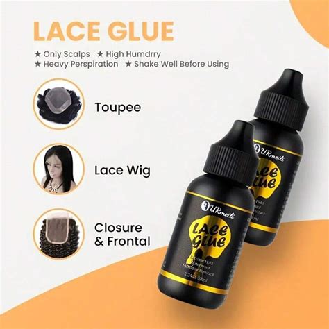 38ml Strong Hold Wig Adhesive Lace Glue For Lace And Poly Hairpieces