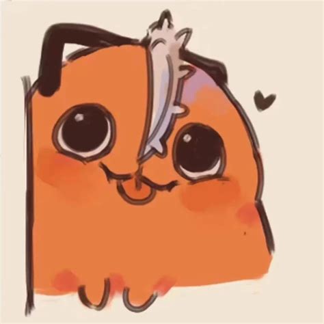 电锯人啵奇塔可爱小狗头像图片配图网